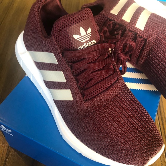 adidas | Shoes | Adidas Swift Run Maroon Sneakers Running Shoes | Poshmark
